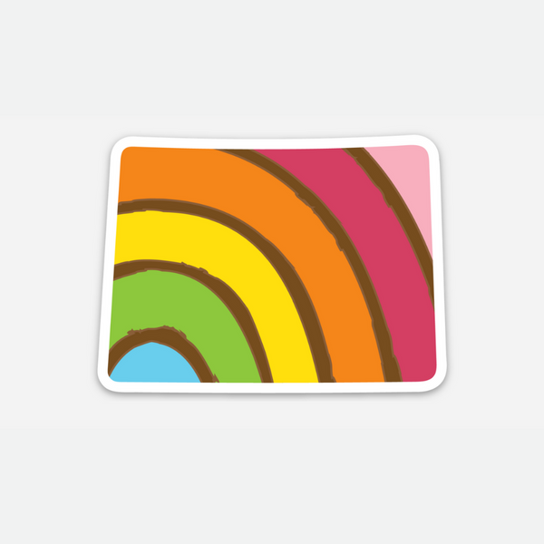 PRIDE STATE STICKER - COLORADO – Second Story Cards